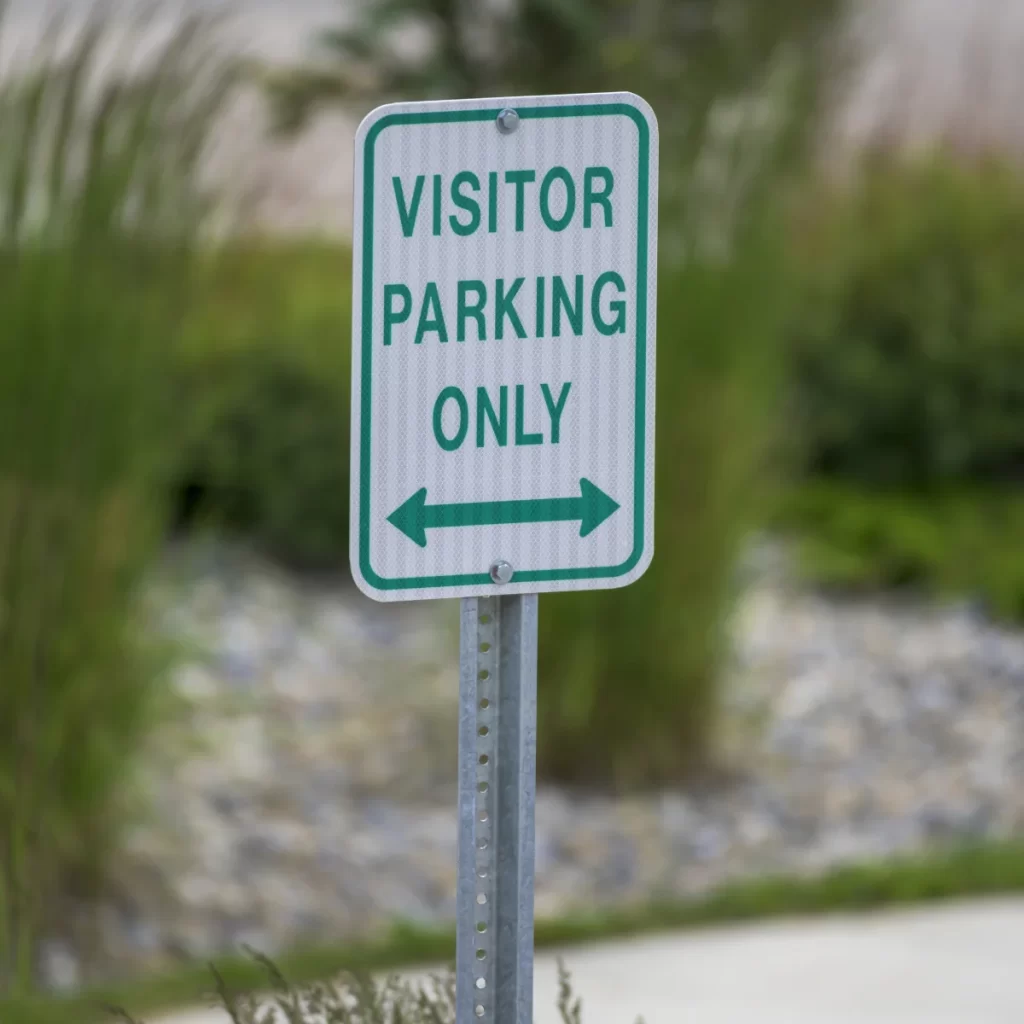 Aluminum Parking Signs | Custom Parking Lot Signs
