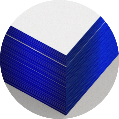 Painted Edge Business Cards - Nize Printing