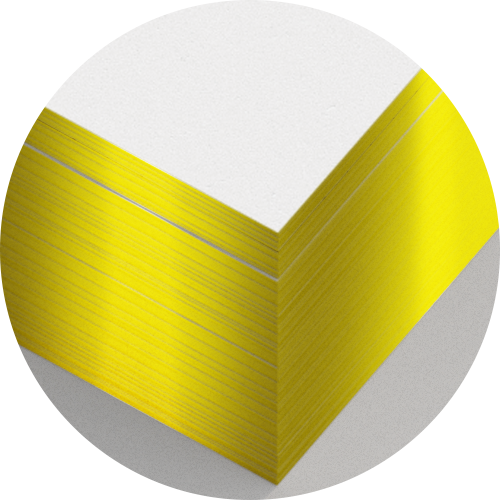 Painted Edge Business Cards - Nize Printing